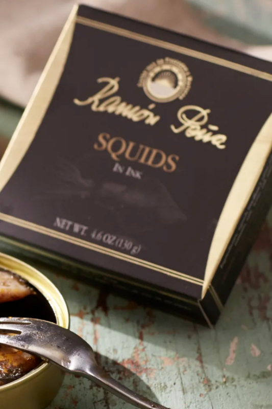 Ramón Peña Squid in Ink Sauce 130g – Tinmonger